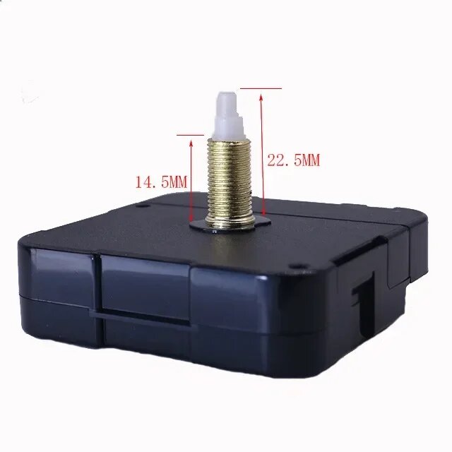 Длинная длина вала, механизм для настенных часов, бесшумный механизм для кварцевых часов «сделай сам», 31 мм, настенные часы, комплект деталей для ремонта оборудования, часовой механизм