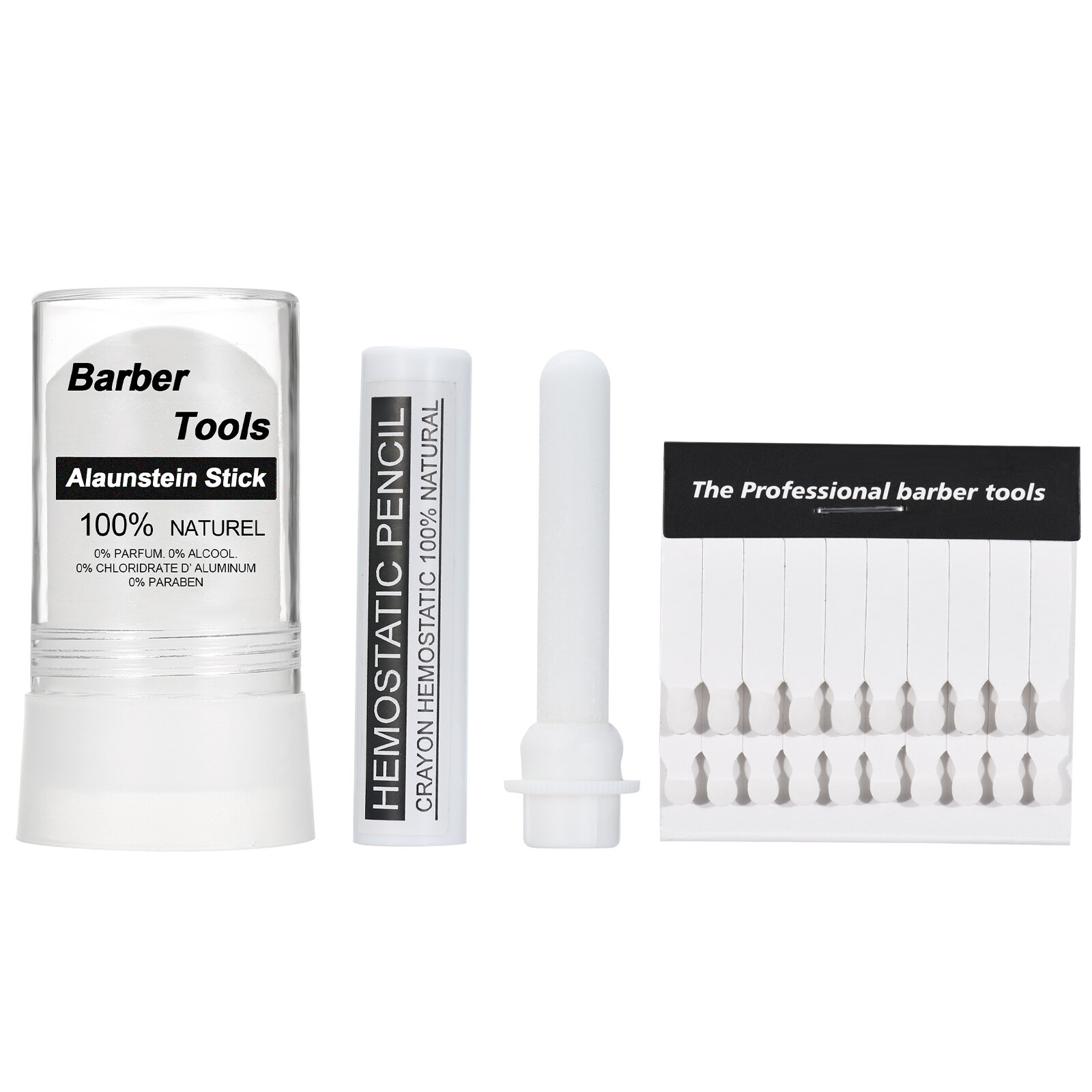 Остановки кровоточащие афайтические карандаш выпускники выпускники выпускники камень 100% натуральный после бритья.