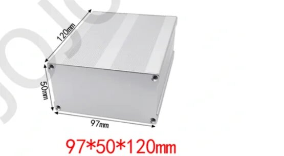 Алюминиевый водонепроницаемый корпус для электроники