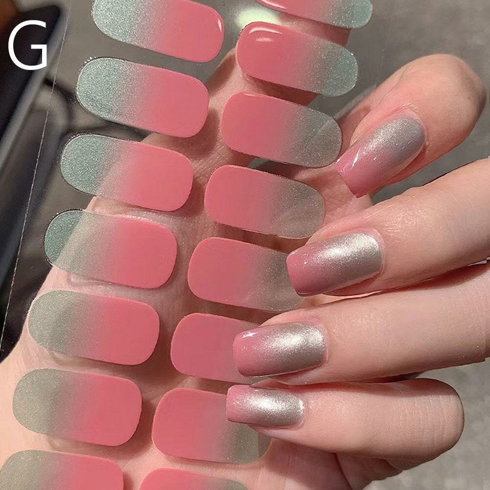 Гелевые/Лаковые полоски для ногтей. Наклейки для маникюра.