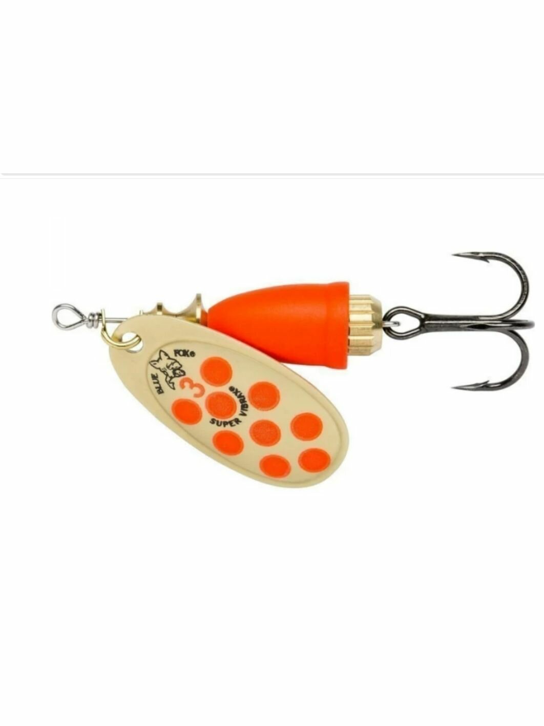 Блесна вращающаяся BLUE FOX Vibrax UV 4 /GOOU/ 10 гр