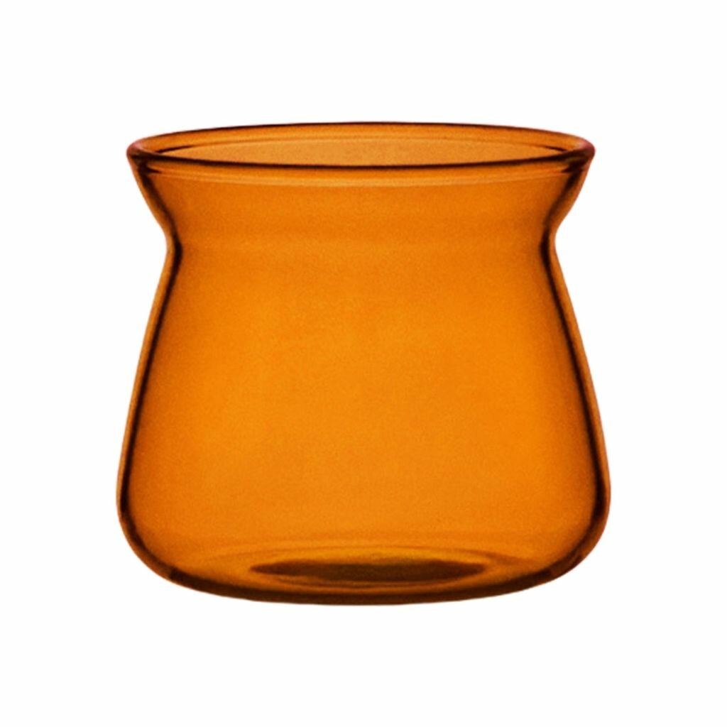 Прочная кофейная чашка из боросиликатного стекла, янтарь - Кофейная чашка