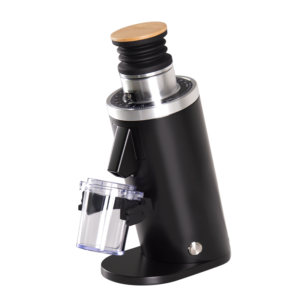 Электрическая Oднодозная Kофемолка DF54, Черный, Стальной Жернов, Espresso