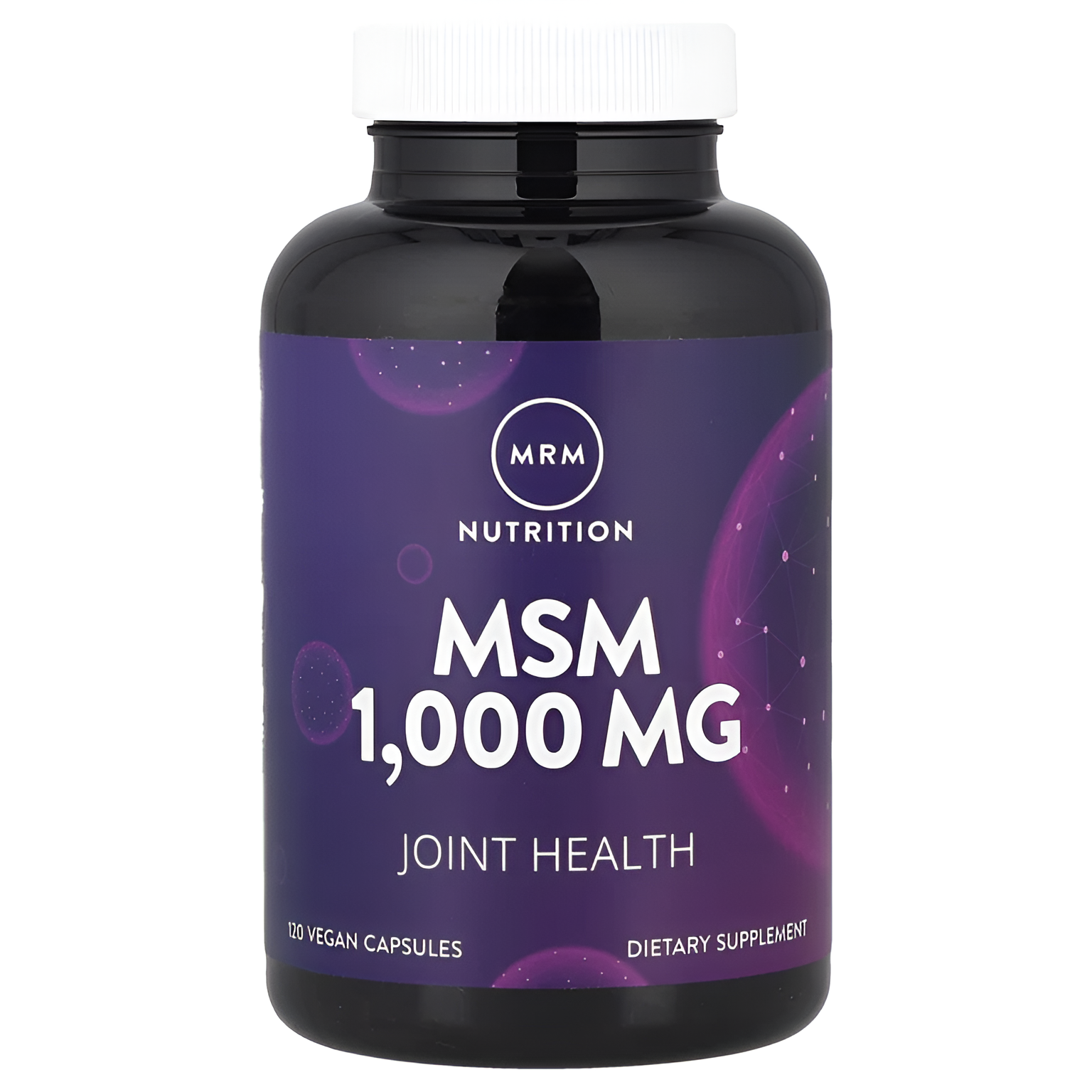 MRM Nutrition, Nutrition, МСМ, 1000 мг, 120 веганских капсул