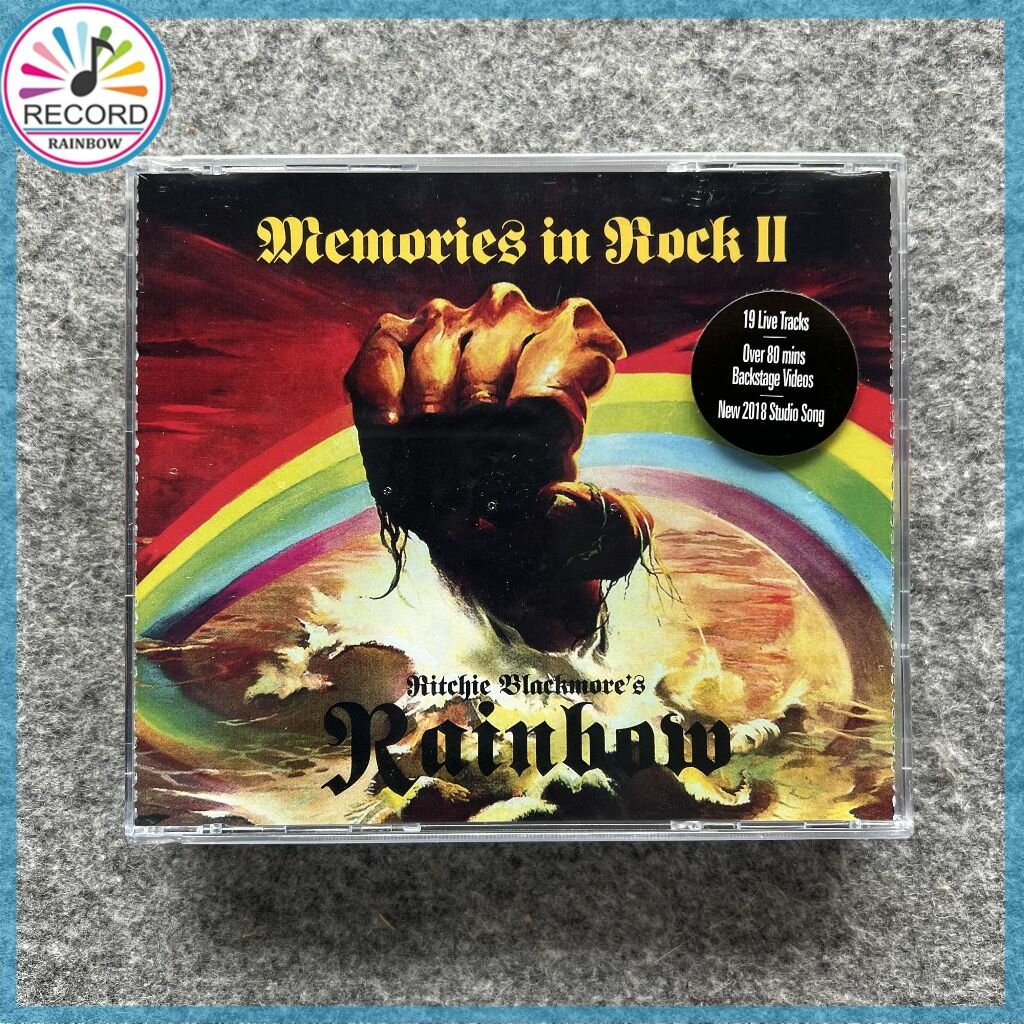 CD Blackmore's Rainbow Memories In Rock II 2CD+DVD запечатанный совершенно новый альбом