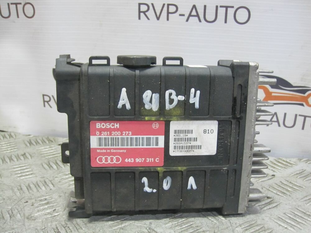 Блок управления двигателем Audi 80 B4 1991-95 2.0 0261200273