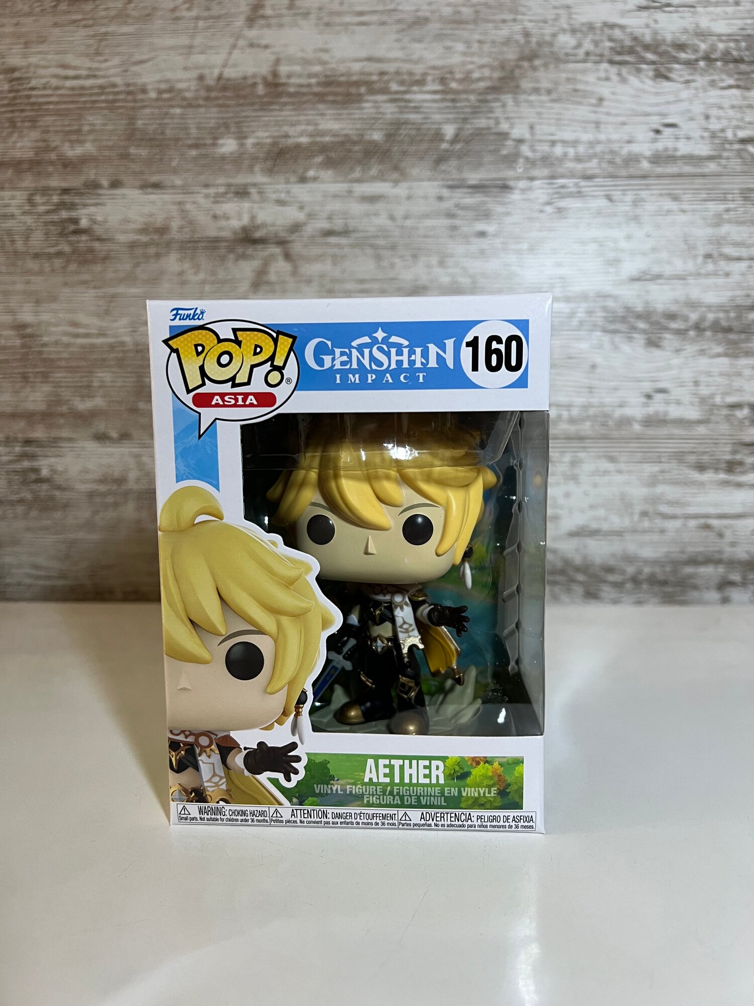 Фигурка Фанко Итера ( Эфир) , Pop Asia, Genshin impact, Aether, 10 см от Funko