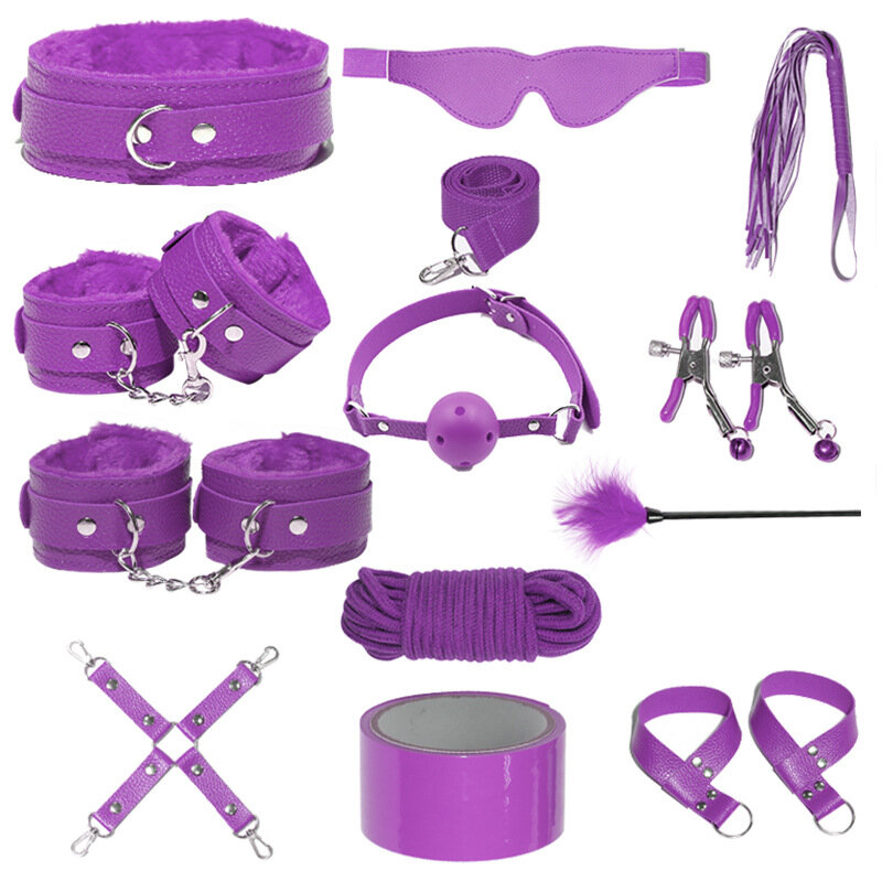 Jiuai взрослые sm забавные игрушки кровать любовь наручники зажимы для сосков женщины секс инструменты инструменты обучение