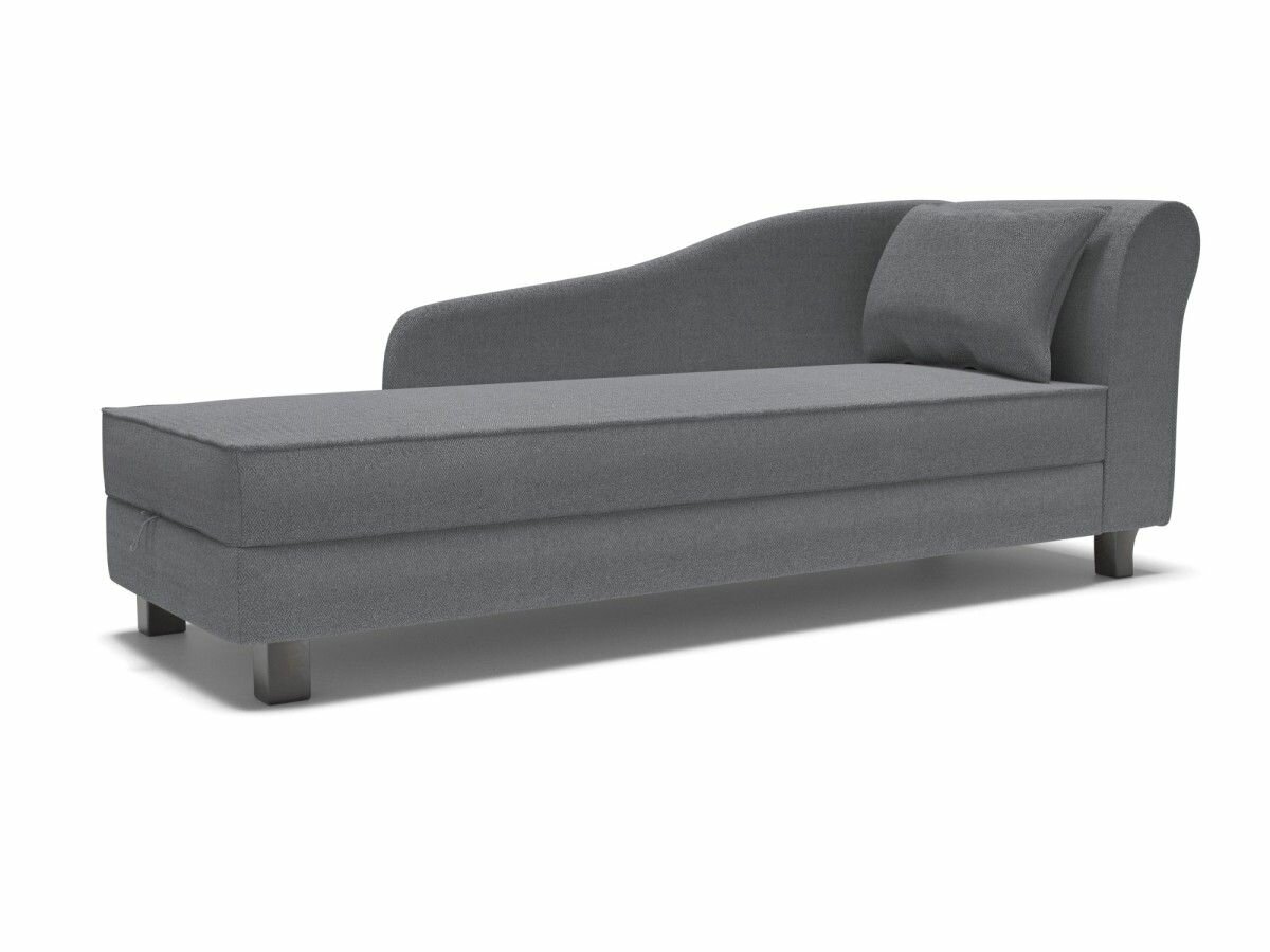 Кровать-тахта Soft Element Ольгерд Grey, рогожка, с ящиками для хранения белья, на кухню, на дачу, в комнату