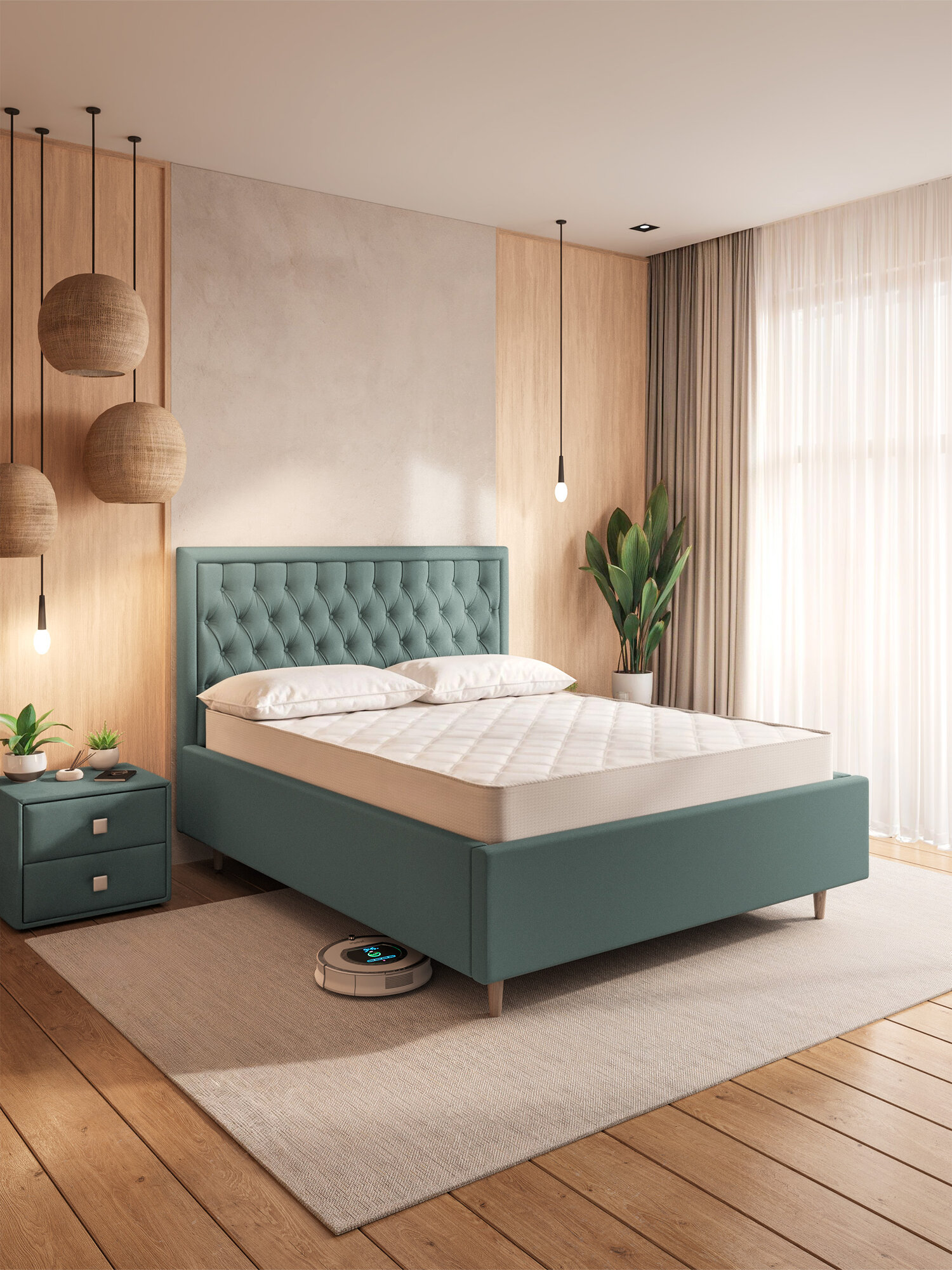 Кровать двуспальная 180х200 с подъемным механизмом, Версаль с мягким изголовьем для дома и спальни, ортопедическое основание, ящик для белья