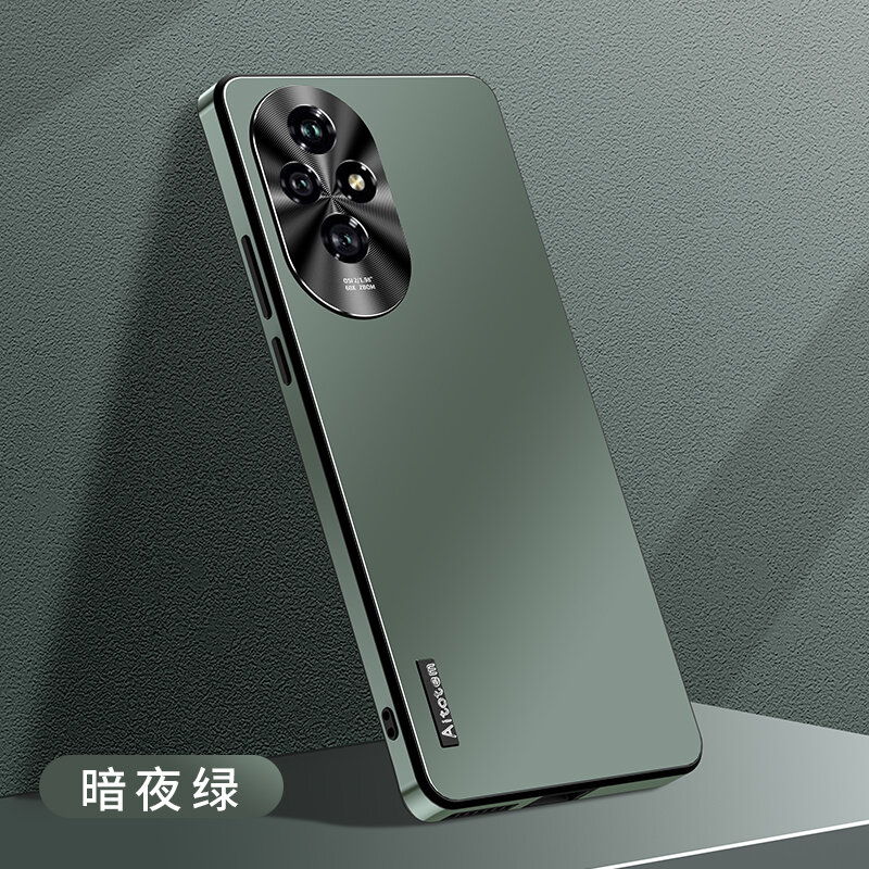 Подходит для Honor 200/ Хонор 200 Чехлы для телефонов, soft touch, чехол-кардиомонитор, поликарбонат (PC), защита камеры, ударопрочный, усиленные углы, Honor, Honor 200, green,005ATT/XGK/Magic 200