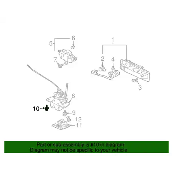 MITSUBISHI MU240091 mu240091 болт рессорыmu240091 болт рессоры