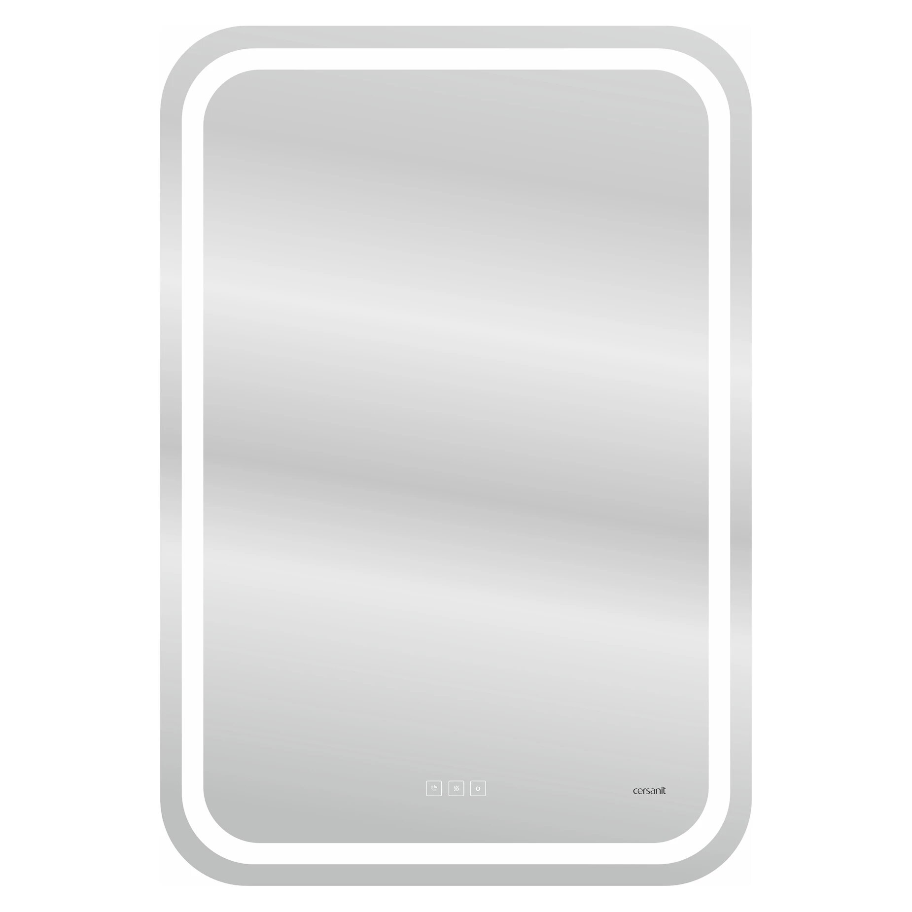 Зеркало Cersanit LED 050 pro 55х80, с подсветкой и антизапотеванием KN-LU-LED050*55-p-Os