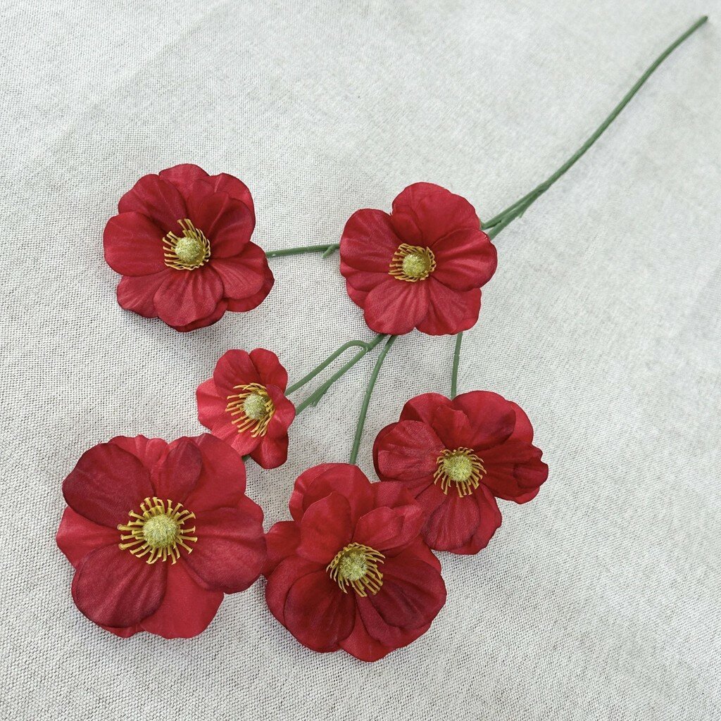 Орхидея бабочка цветок шелк горшечное растение для дома офиса и мероприятий темно-красный