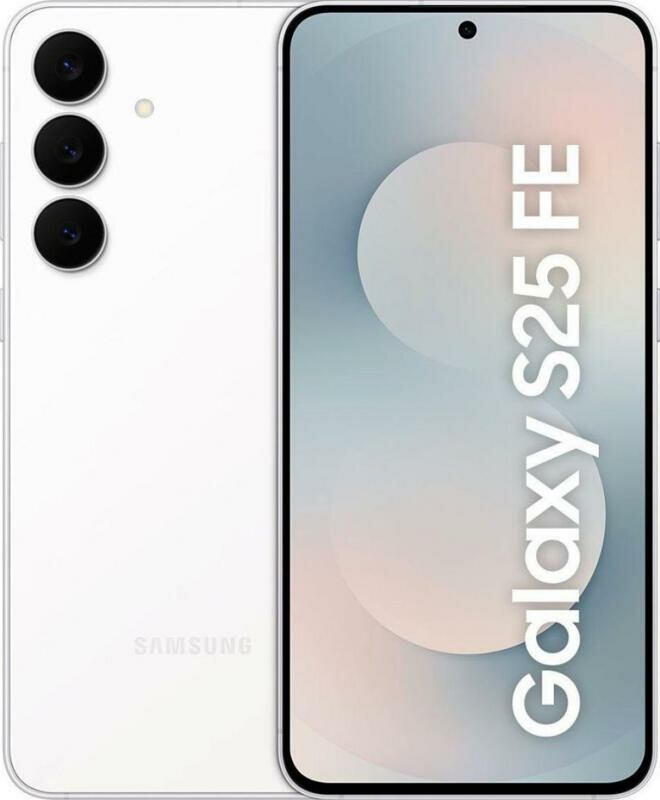 Смартфон Samsung Galaxy S25 FE, 8/128Gb, nano SIM+eSIM, White (Белый)