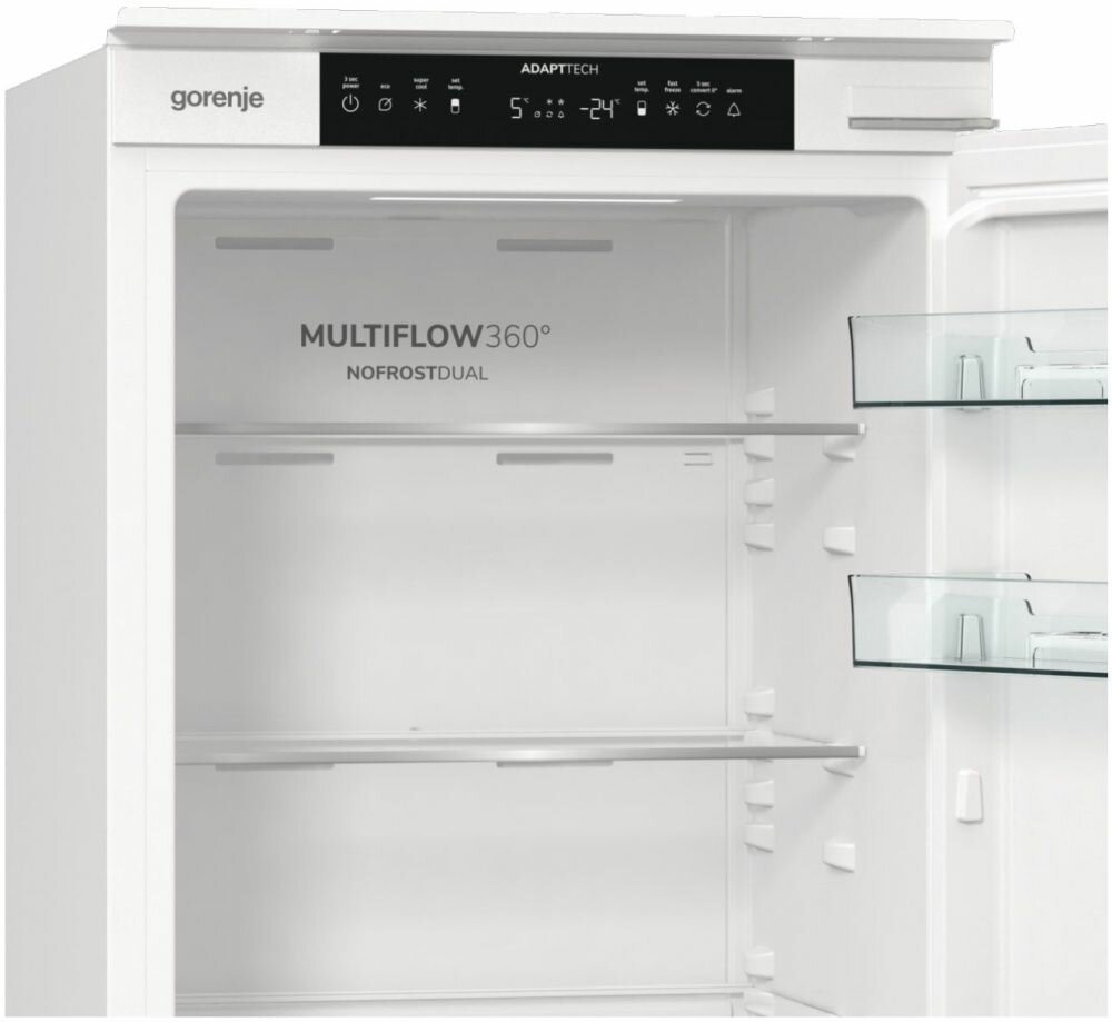 Встраиваемый холодильник Gorenje NRKI517141, с морозильной камерой, класс энергопотребления A+
