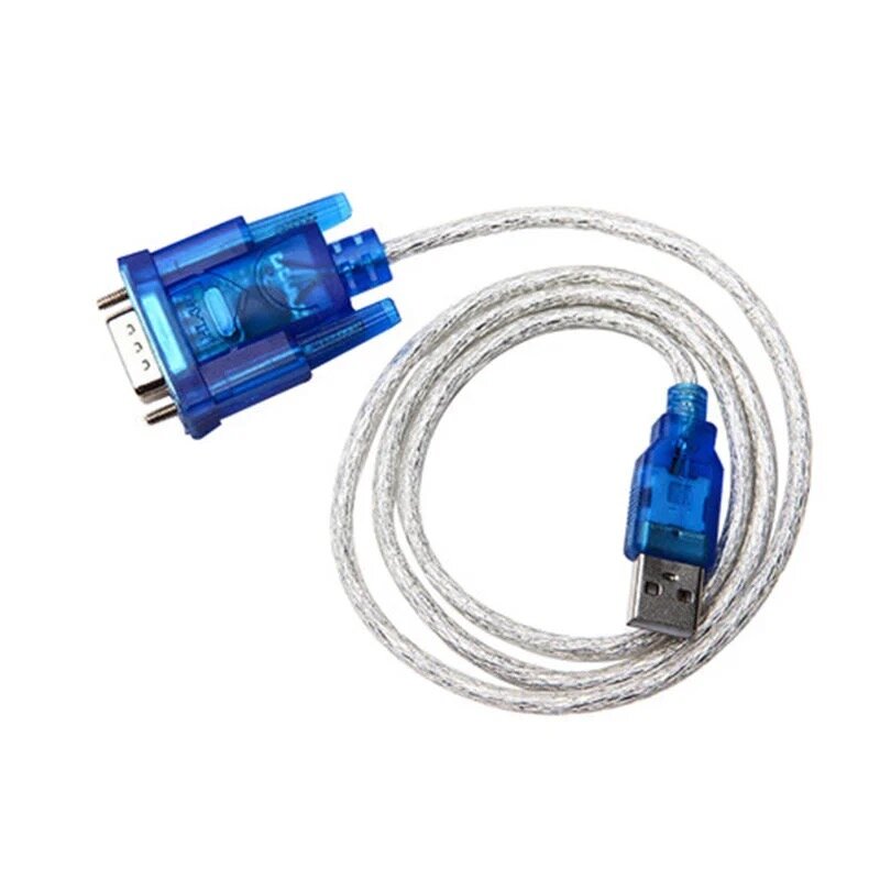 Кабель-адаптер последовательного порта USB-RS232 2.0, высокоскоростная передача данных, совместимость с Windows MacLinux