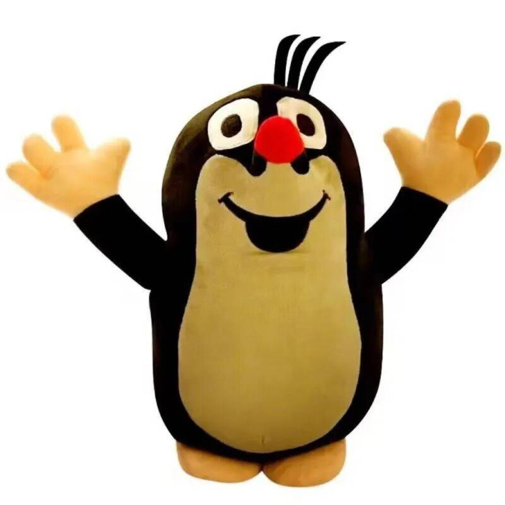 Плюшевая игрушка; маленький крот; 35 см