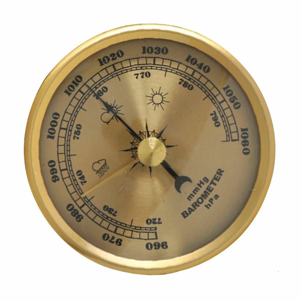 Механический барометр без жидкости со стрелкой 70 мм