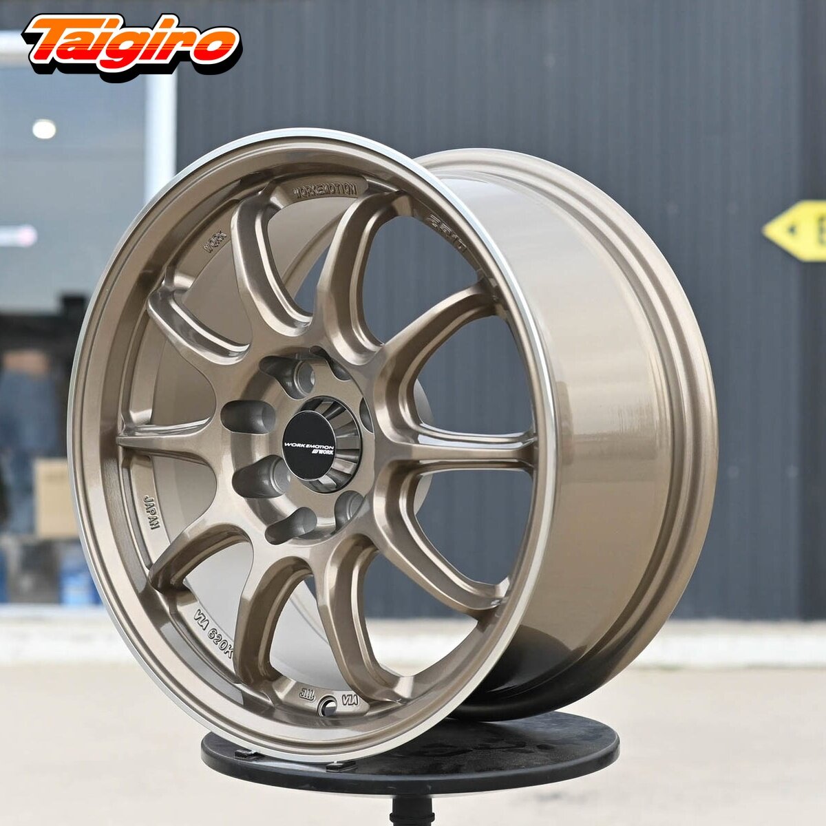 Комплект литых дисков R15 Work Emotion ZR10 Стиль 7.0J ET35 4*100/114.3 Бронза (R089)