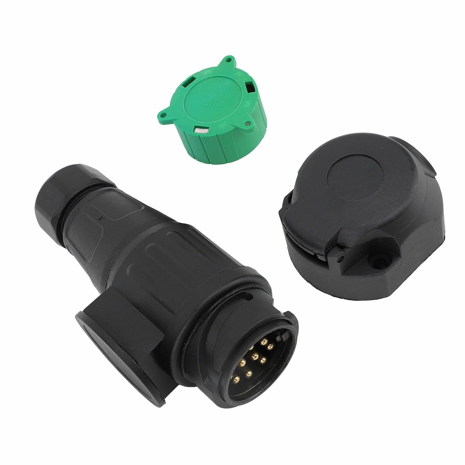 DC12V 13-контактный комплект розеток для прицепа для грузовика, сигнальный разъем, жгут проводов, монтажный кронштейн, комплекты для автомобильного прицепа, грузовика на колесах, корабль