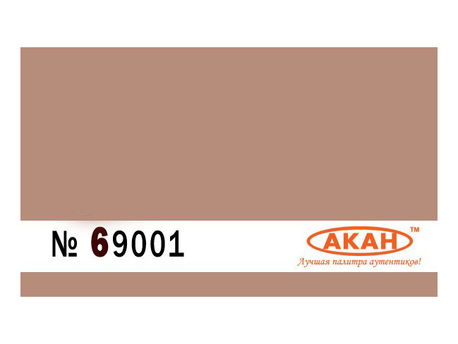 69001 акан Телесный розовато-кремовый 10 мл.