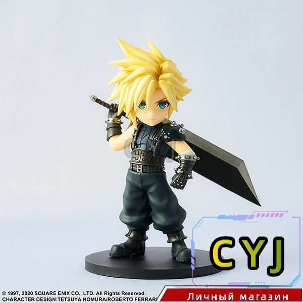SQUARE ENIX Аниме Фигурка/Final Fantasy VII Remake ADORABLE ARTS Cloud Strife/CYJ