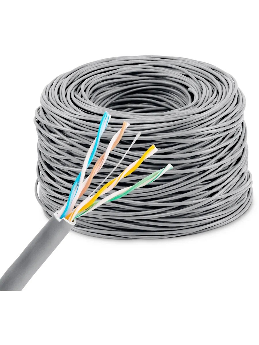 Кабель сетевой KP-utp-c5e-0.4mm-cca-305m 1Гбит/с UTP
