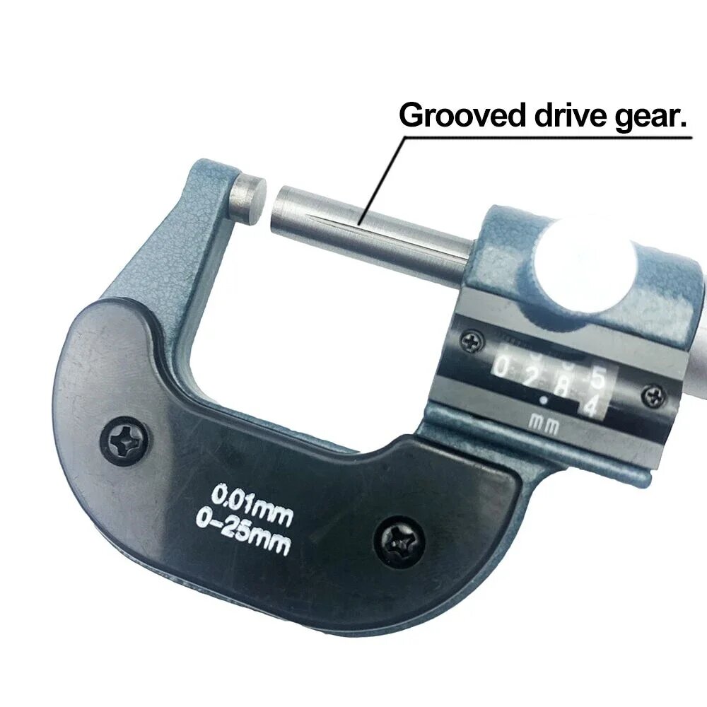 0-25 мм Микрометр с счетчиком, цифровой микрометр, микрометр, микрометр, A