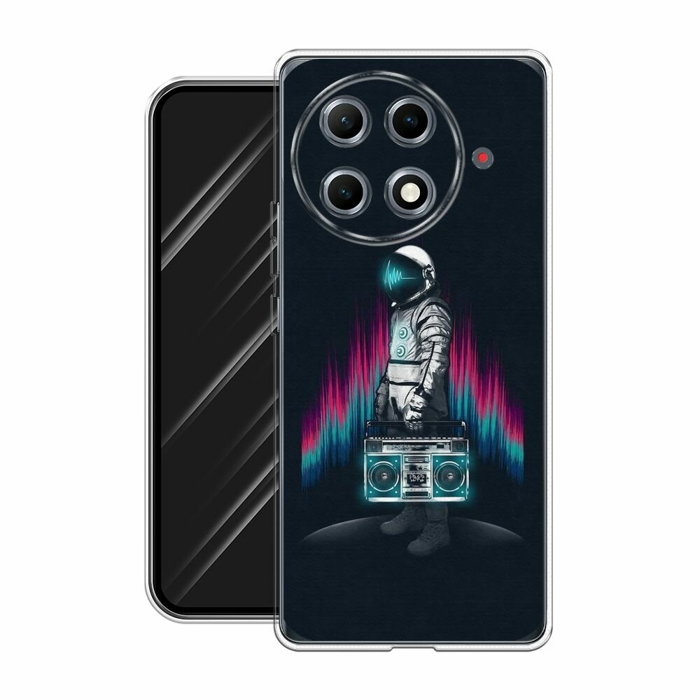 Чехол на Tecno Camon 30S Pro / Текно Камон 30S Про с принтом "Космическая вечеринка" — фото 1
