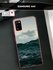 Чехол на Samsung Galaxy A41 / Самсунг Галакси А41 с принтом "Волны 11"