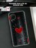 Чехол на Хонор 30S/Хуавей P40 Lite 5G/Нова 7 SE с принтом "Бордовые сердца патте...