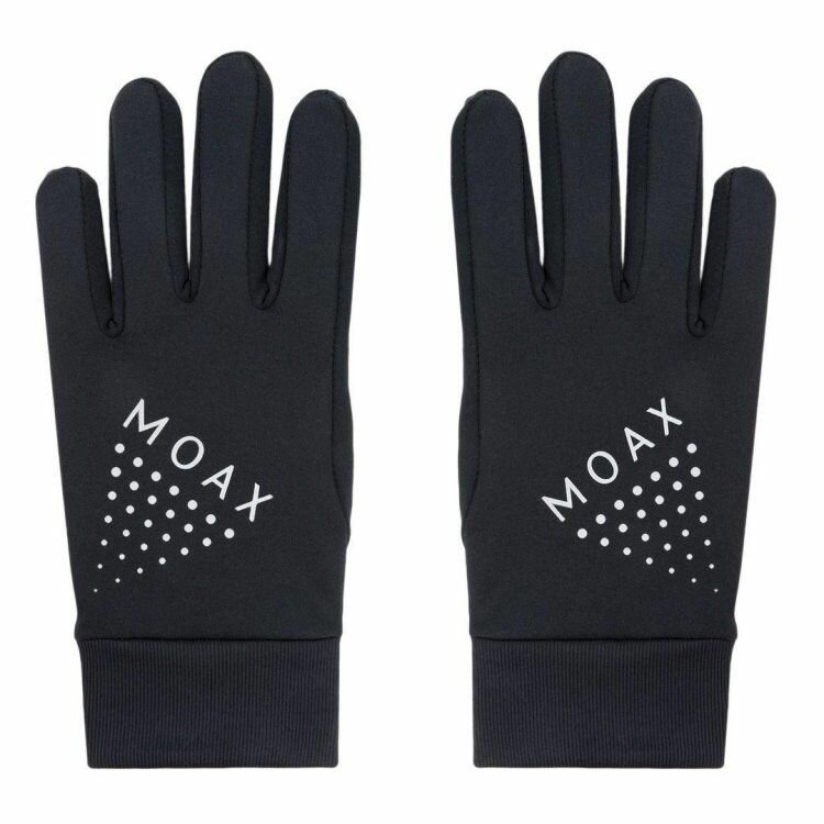 Перчатки для бега Moax Stretch Fit run M2232/10000 черный, XL