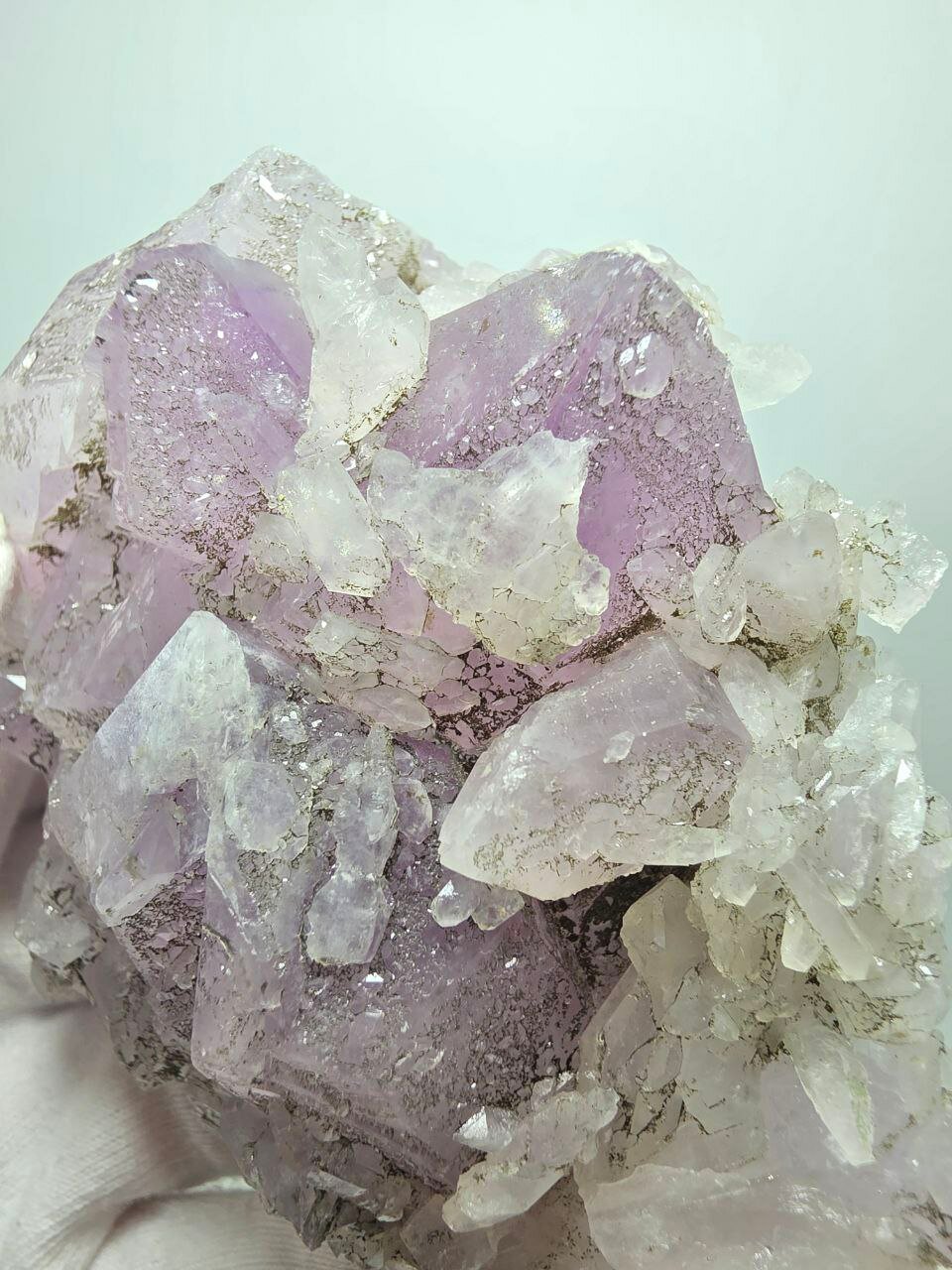 Аметист друза 99 мм, 265 г.