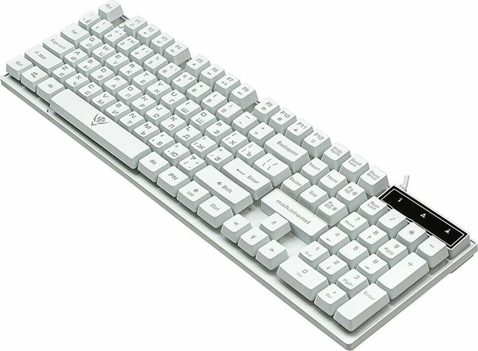 Клавиатура игровая KG-23U белый