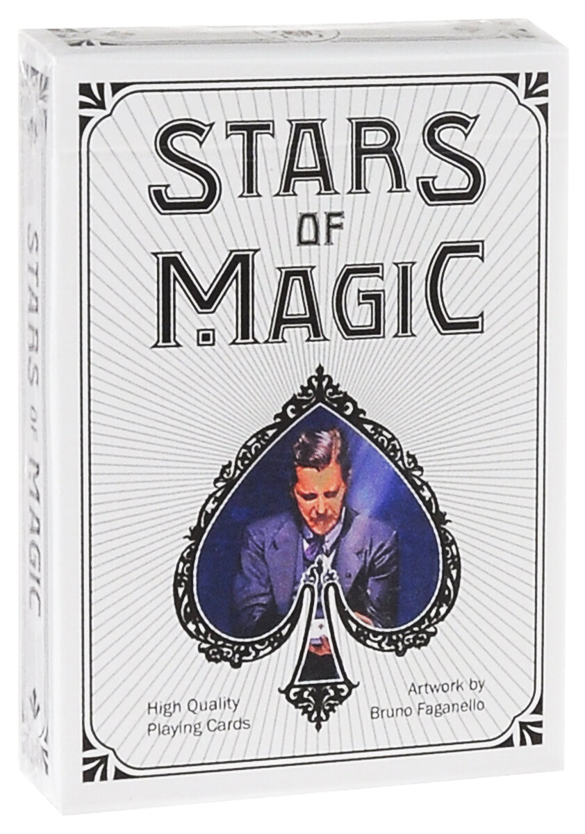 Карты игральные Lo Scarabeo Stars of Magic White Edition Playing Cards / Магические Звезды белые