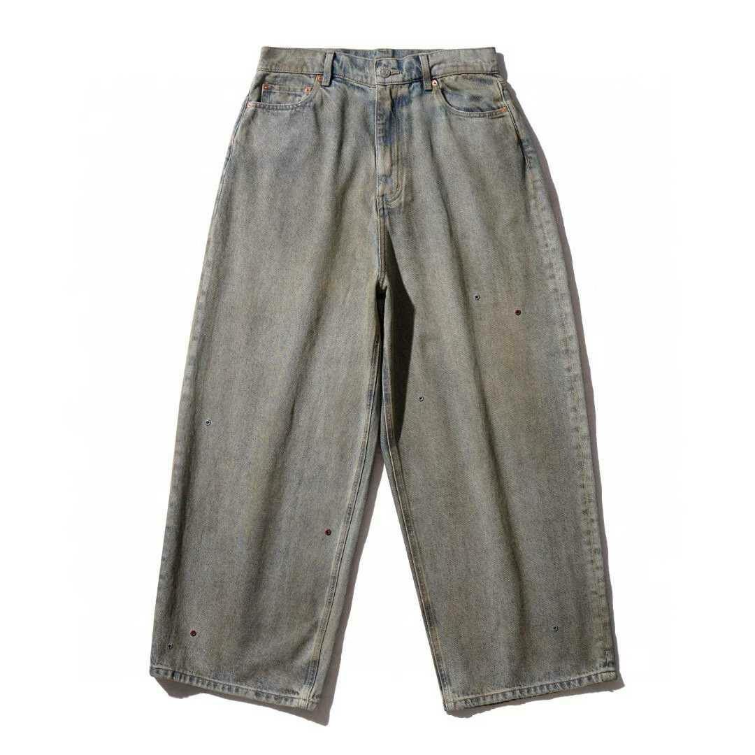 Джинсы широкие 