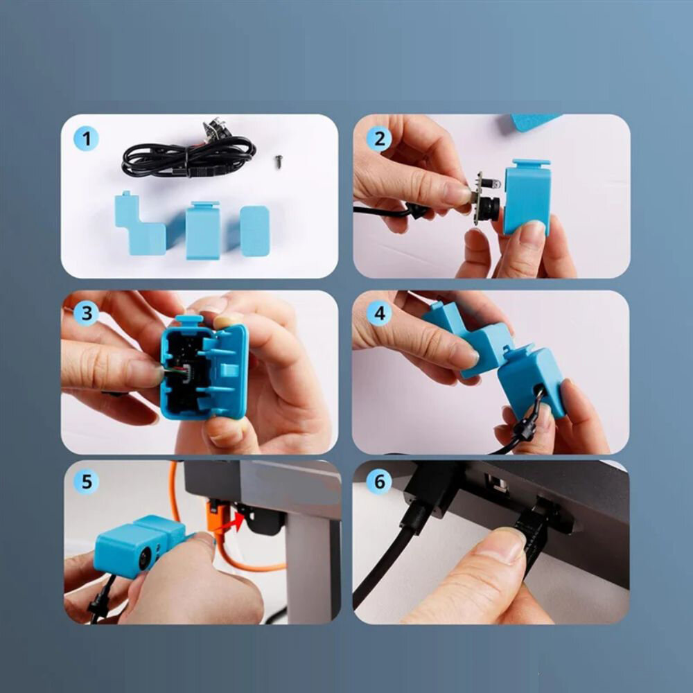 Камера для 3D-принтера L07A-3D для 3D-принтеров Kobra 3/Kobra 2 Pro/Plus/Max. Удаленное видеонаблюдение в режиме реального времени.