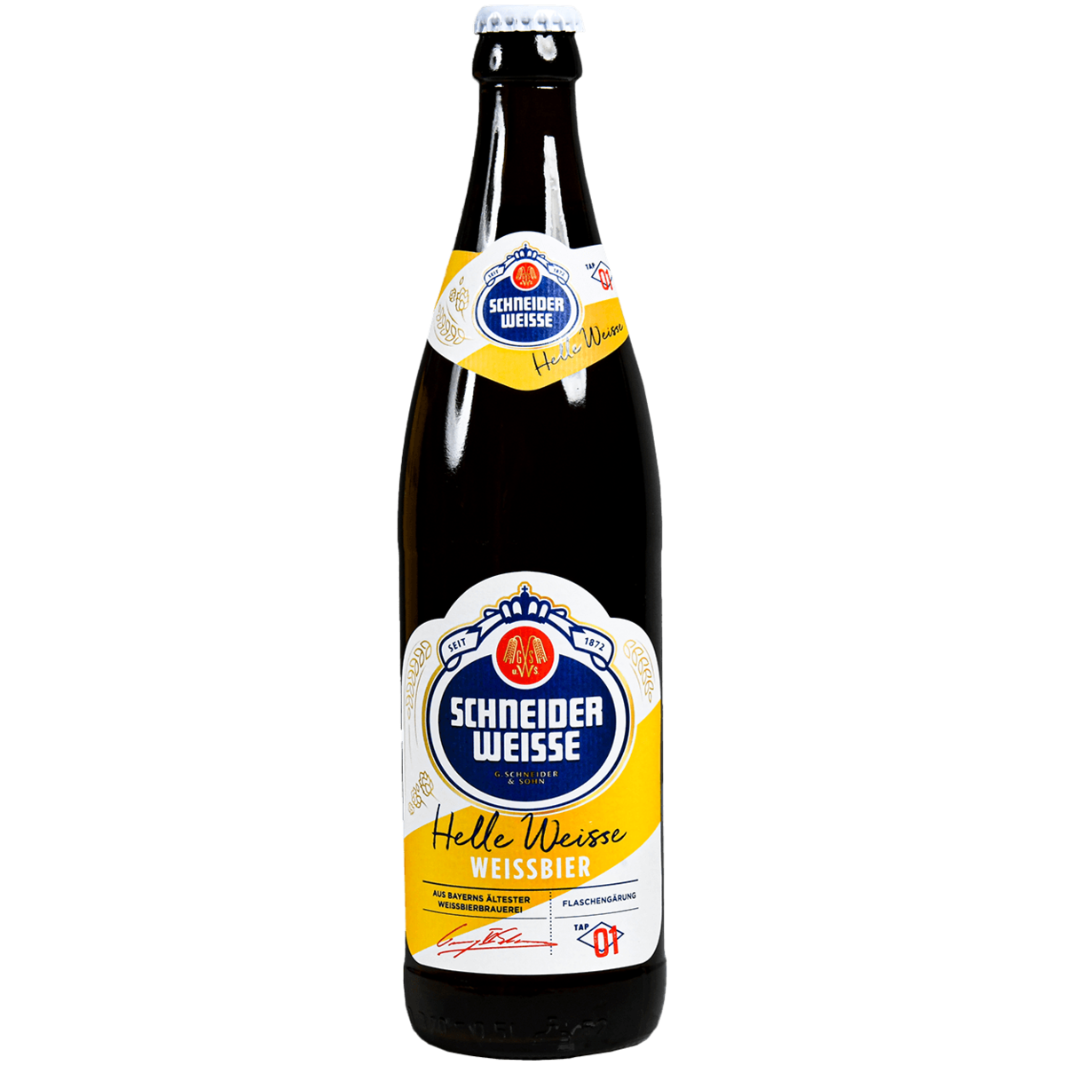 Пиво Schneider Weisse Helle Weisse TAP 01 светлое 0,5 л