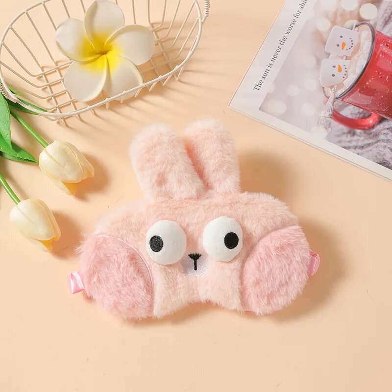 Детская плюшевая маска для сна 7