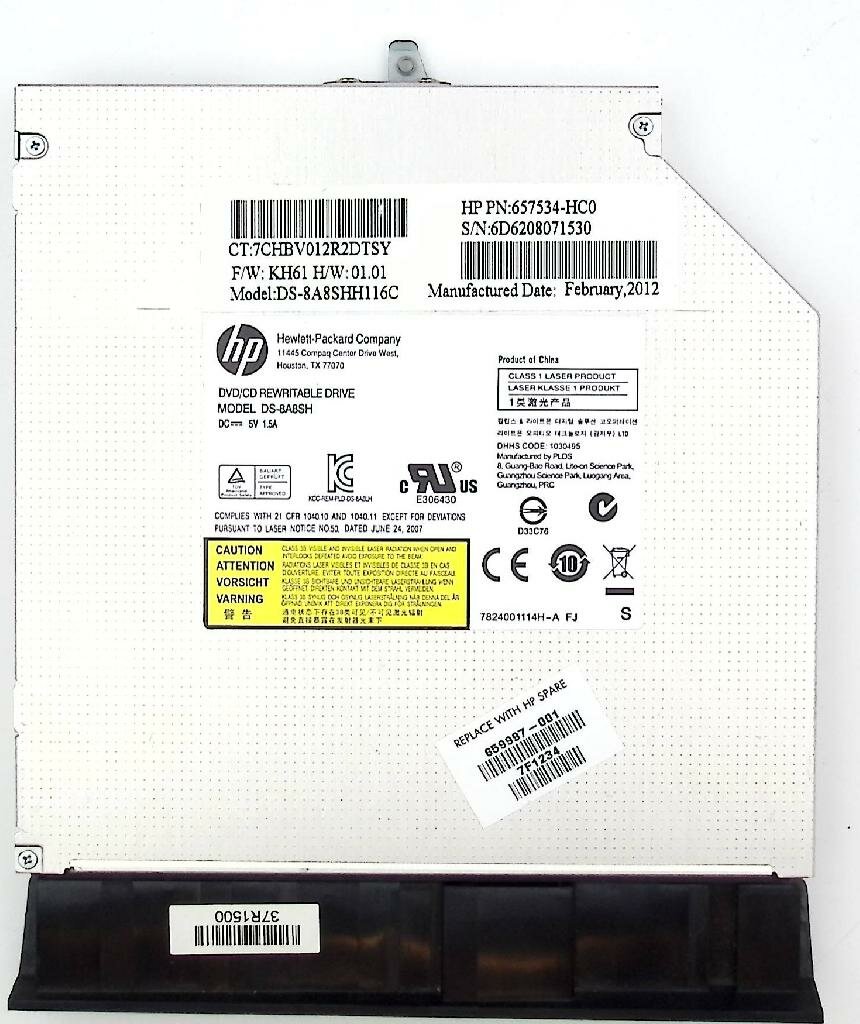 Привод DVD RW для ноутбука HP Pavilion G6-1000