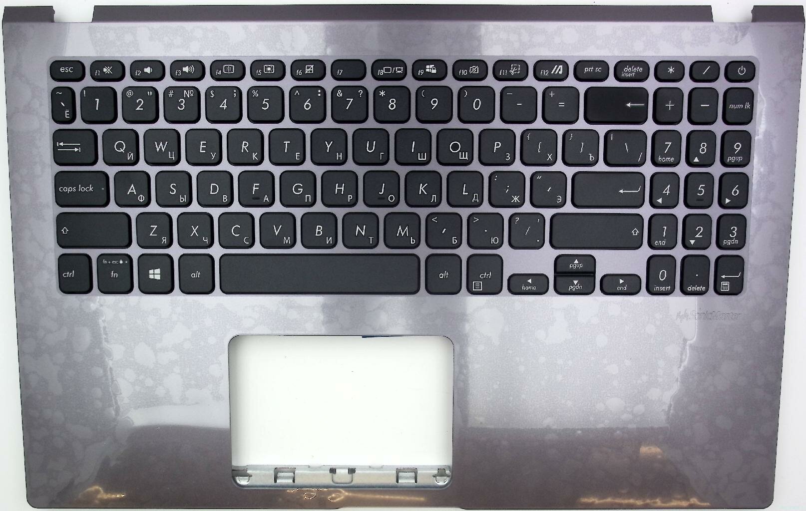 Топкейс Asus X509 без подсветки