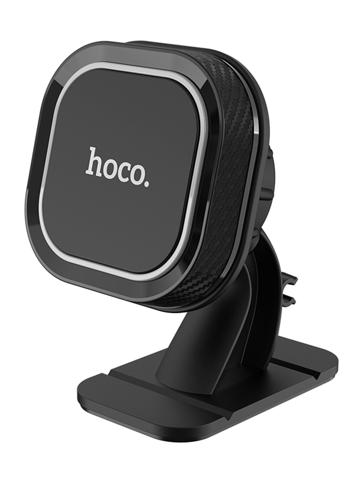 Автомобильный держатель для телефона HOCO CA53 на приборную панель, с регулируемым углом наклона, магнитный, черный