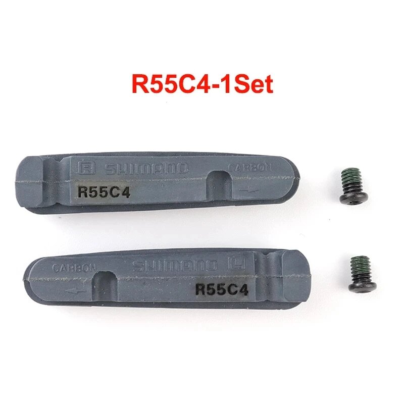 Тормозные колодки Shimano R55C4 для дорожного велосипеда Carbon Rim 1 Set