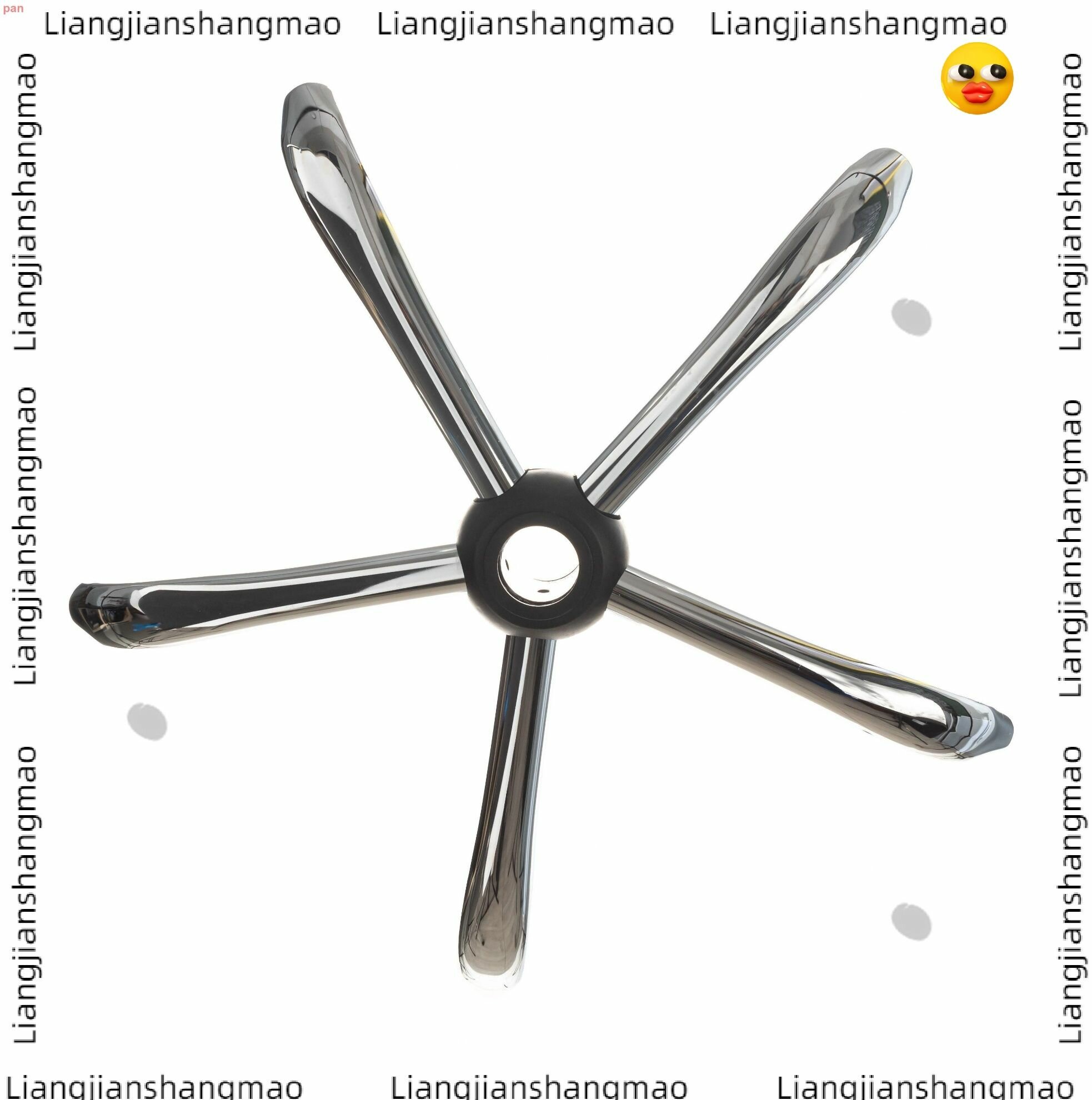 Хромированная стальная крестовина премиум для кресел руководителя диаметр 600 мм