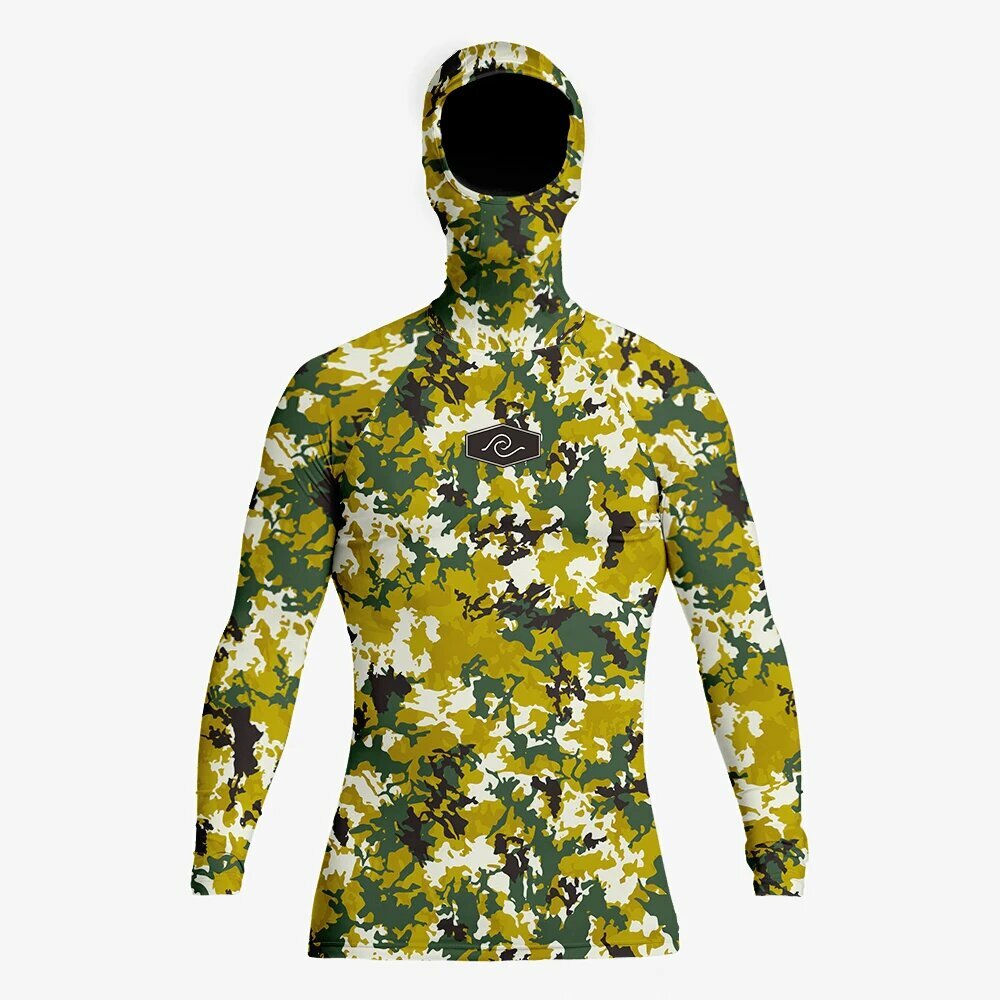 Женская облегающая толстовка с капюшоном для серфинга, одежда для фитнеса, купальник для мужчин из лайкры, летняя пляжная одежда с УФ-капюшоном XL, FSPELLMCL241114