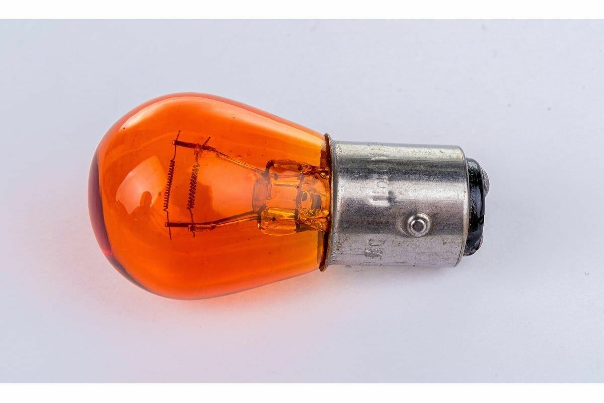 Лампа автомобильная 24-21+5 желт (стоп, габар. BAY15s) 2-х конт, смещенный цоколь Nord Yada