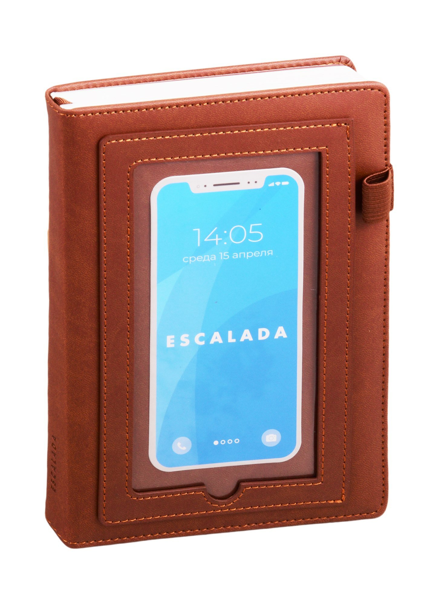 Ежедневник недатированный "Виннер", А5, 160 листов, коричневый