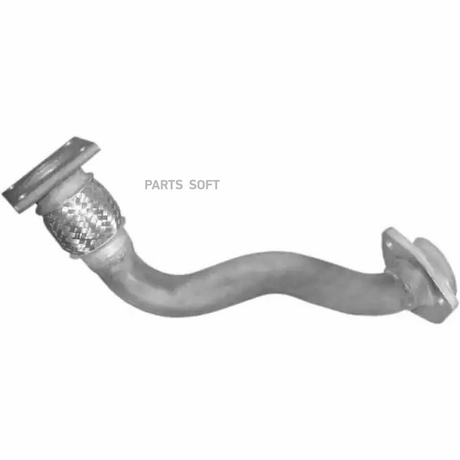 Глушитель приемная труба SEAT: CORDOBA, IBIZA, INCA, TOLEDO 1.9DSDI 93-97 VW: GOLF III, VENTO 1.9D 91-99 от официального дистрибьютора, POLMOSTROW, артикул 30606