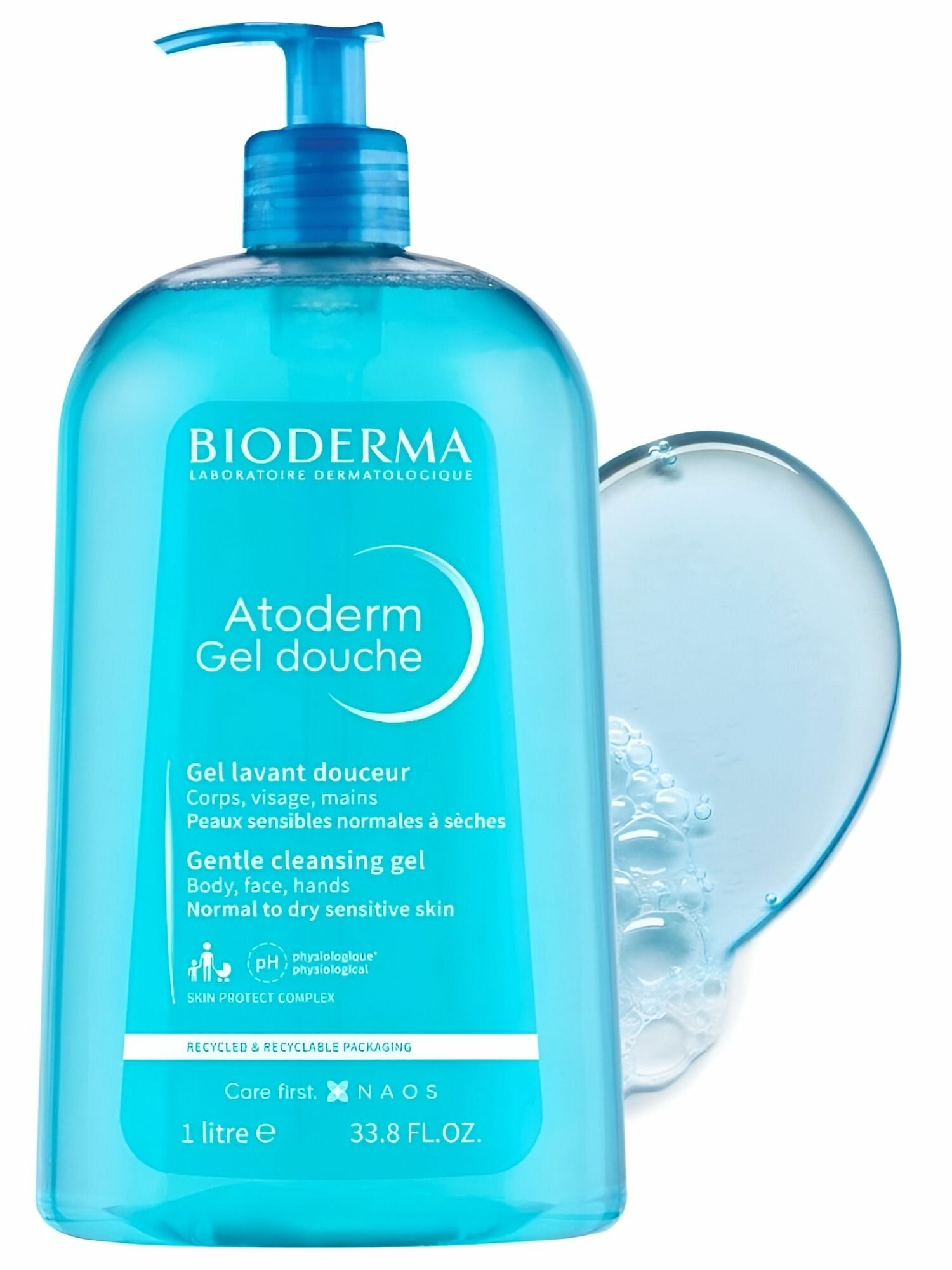 Биодерма Атодерм (Bioderma Atoderm) Гель для душа, 1000 мл